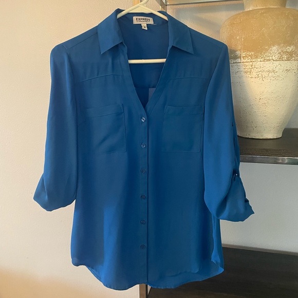 Express | Tops | Express Portofino Blouse | Poshmark